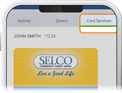 Access and Set Advanced Card Controls | SELCO