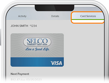 View Credit Card Statements | SELCO