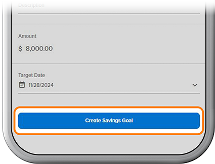 Create a Savings Goal | SELCO
